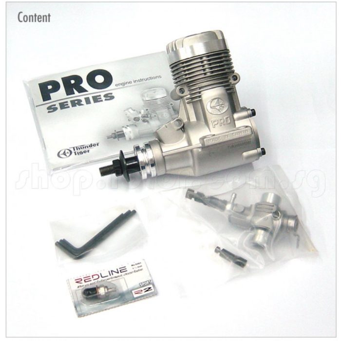 MOTOR THUNDER TIGER PRO-91 SIN SILENCIADOR CON RESONADOR - RC-DIVISION.ES